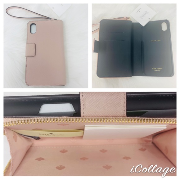 kate spade | Bags | Kate Spade Cameron Zip Wristlet Phone Case Vellum ...